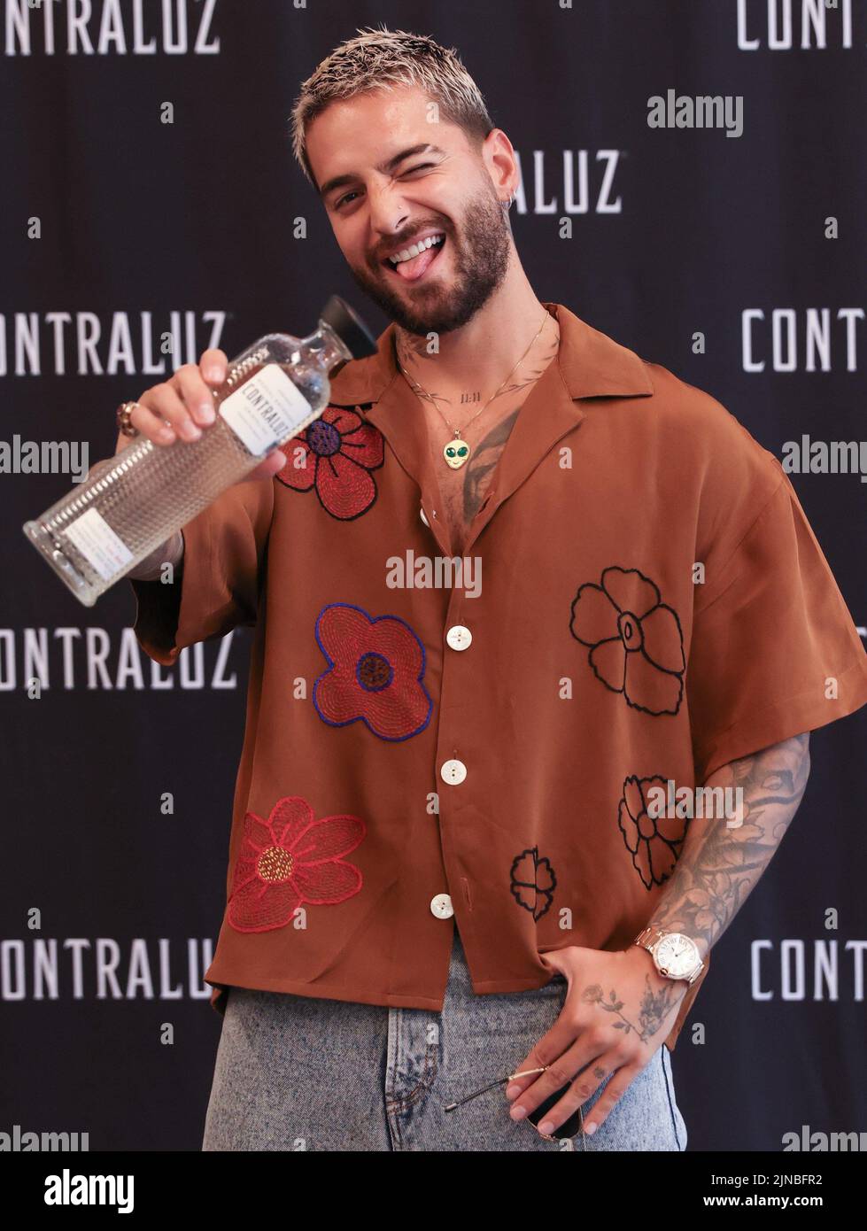 New York, NY, USA. 10th Aug, 2022. Maluma at a public appearance for ...