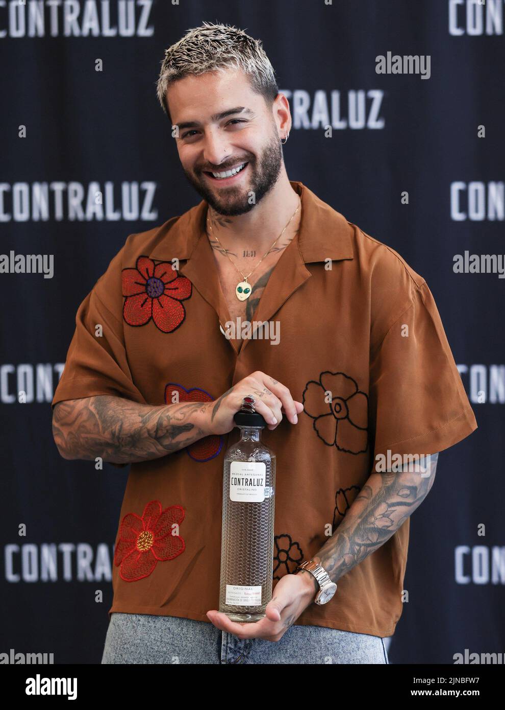 New York, NY, USA. 10th Aug, 2022. Maluma at a public appearance for ...