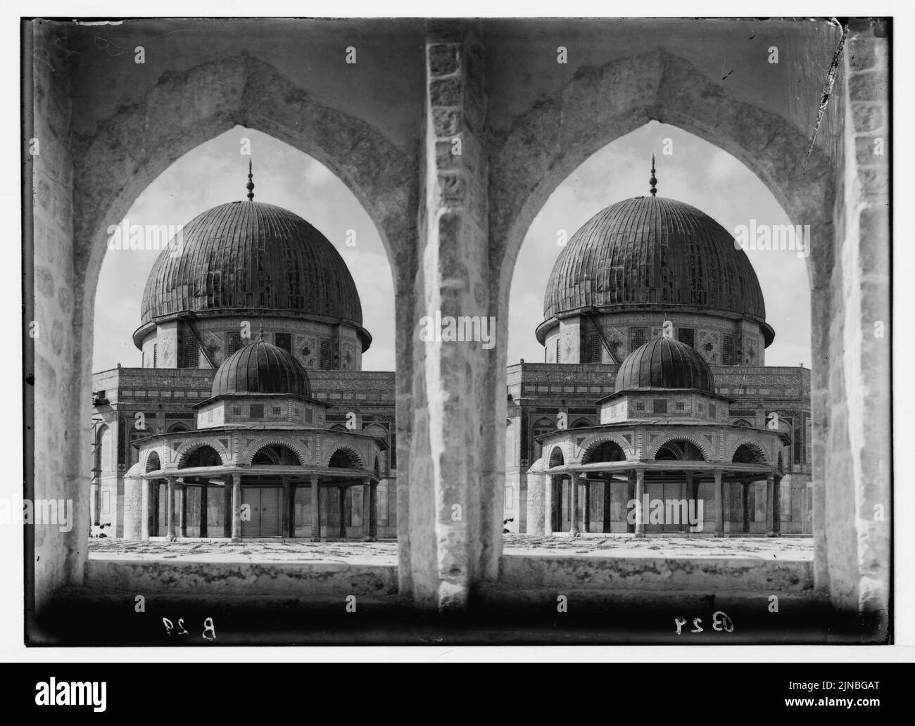 Temple area, Mosque of Omar (i.e., Dome of the Rock), etc. Dome of the ...