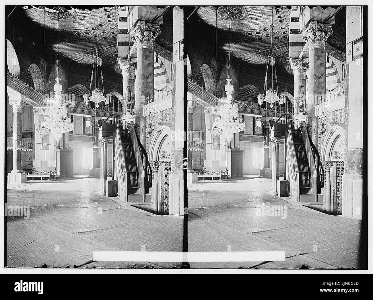 Temple area, Mosque of Omar (i.e., Dome of the Rock), etc. Mosque of ...