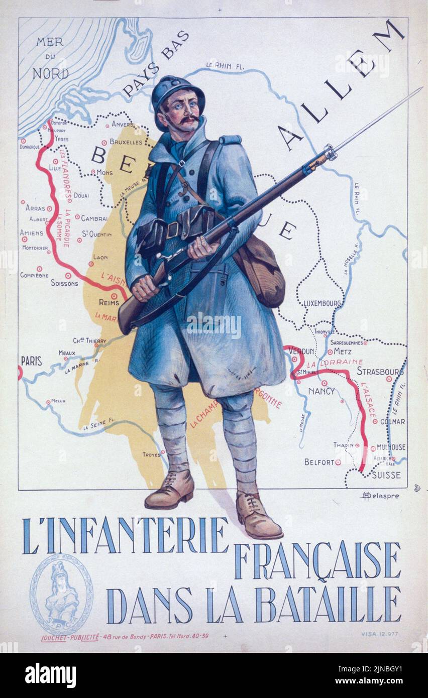 Ww1 french propaganda poster hi-res stock photography and images - Alamy