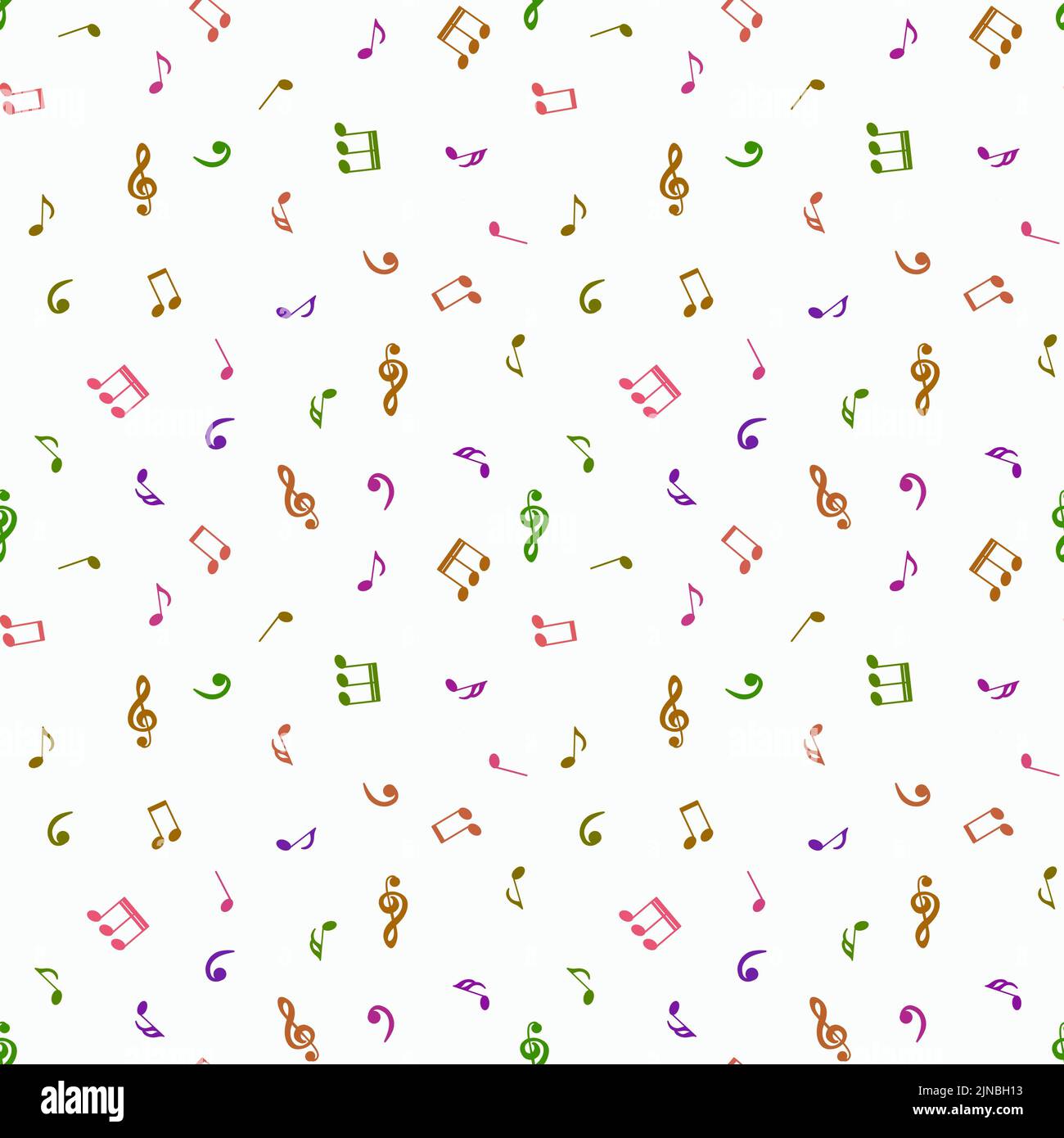Abstract sign symbols seamless music notes pattern for wrapping paper ...
