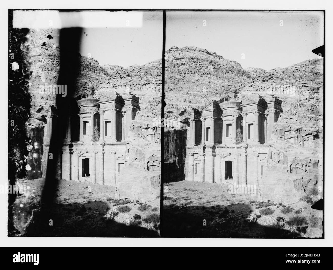 Temple of Ed-Deir from the southwest Stock Photo - Alamy