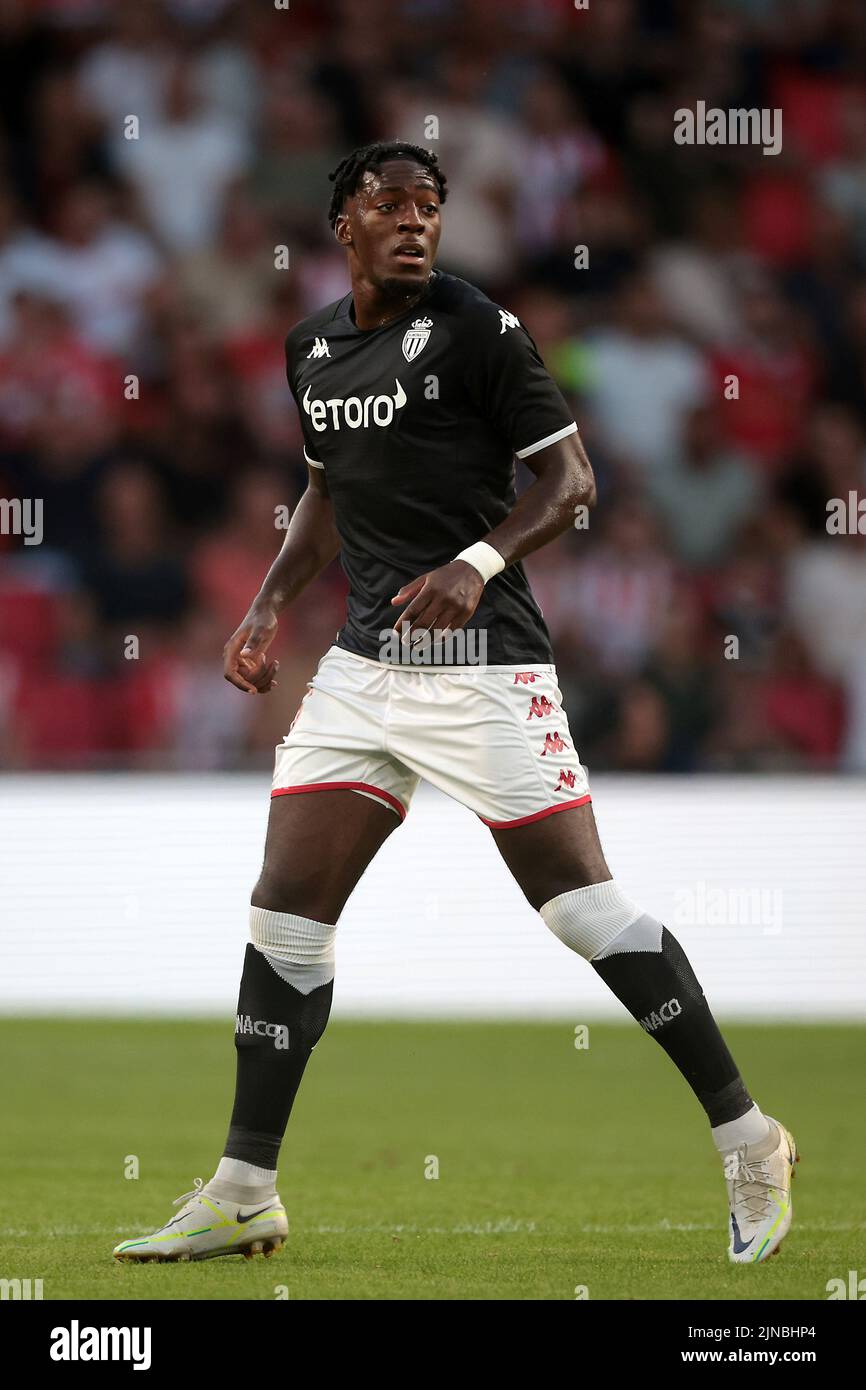 EINDHOVEN - Axel Disasi of AS Monaco during the UEFA Champions League ...