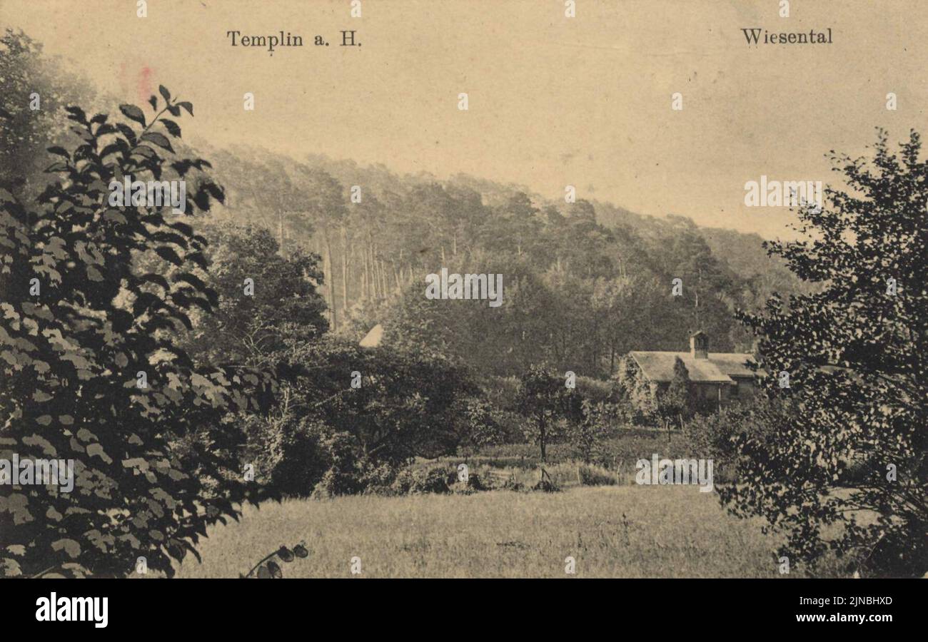 Templin, Brandenburg - Wiesental Stock Photo - Alamy