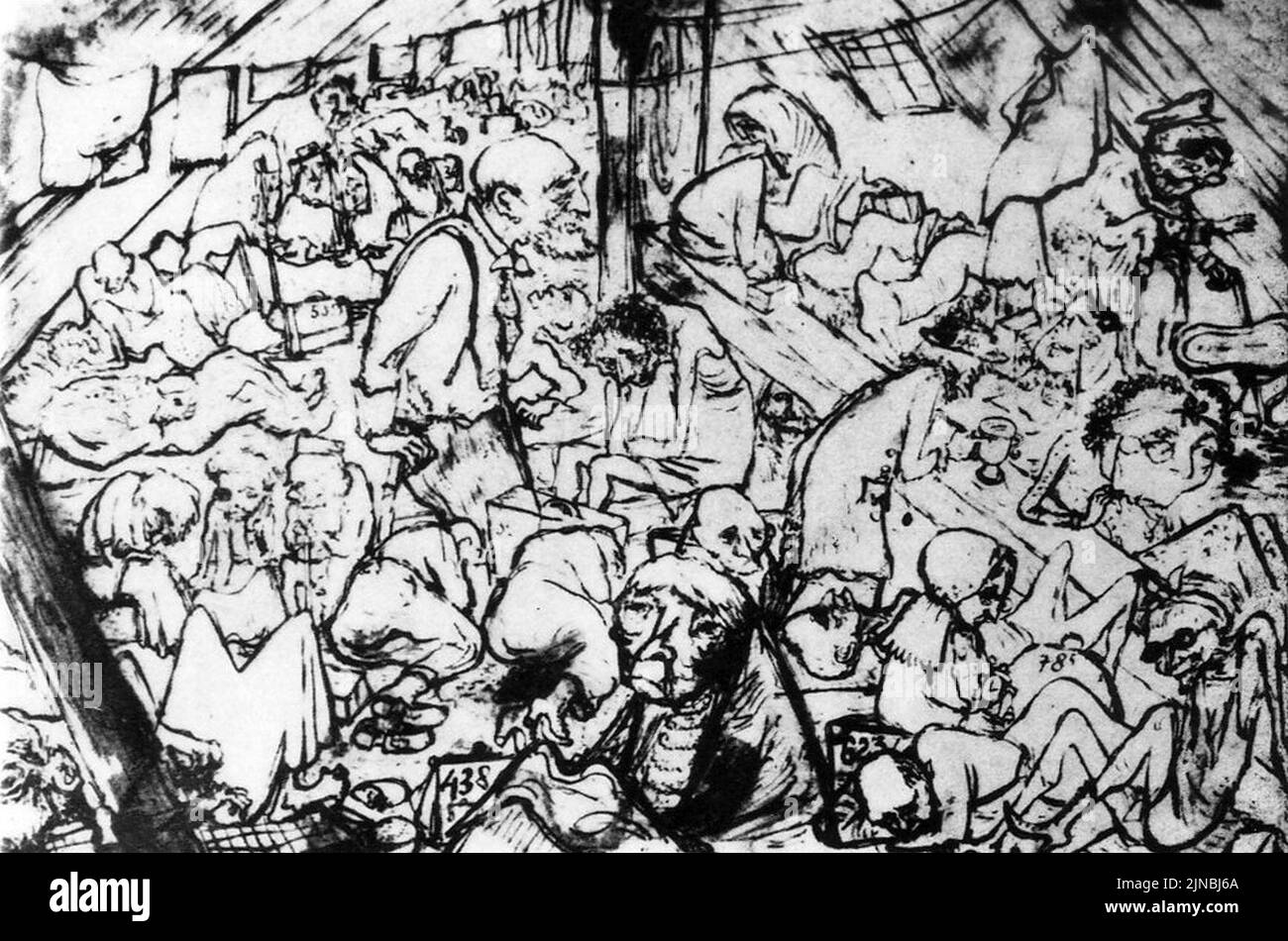 Temporary living Black and White Stock Photos & Images - Alamy