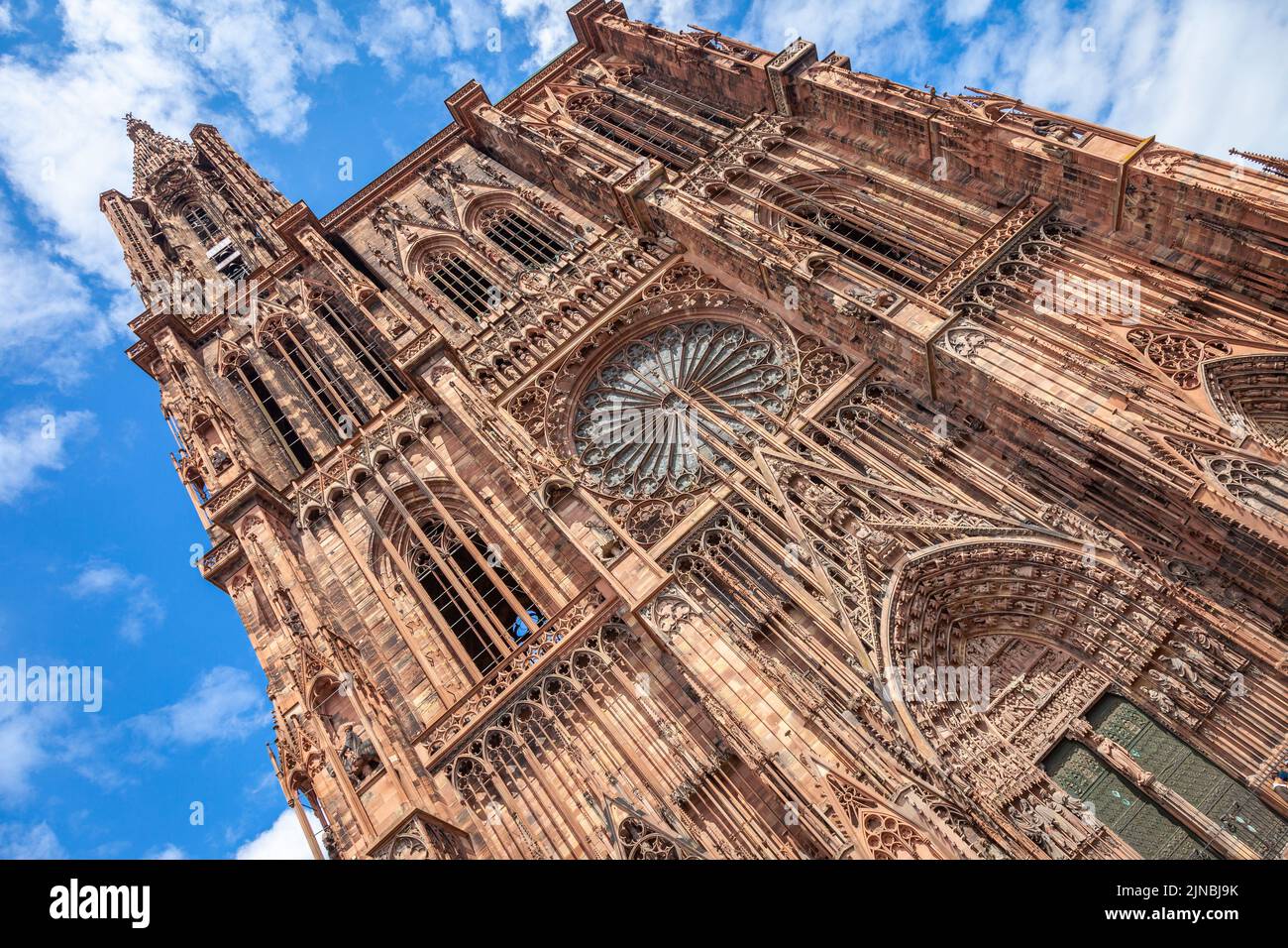 Strasbourgs Notre Dame gothic cathedral, Alsace, France Stock Photo - Alamy