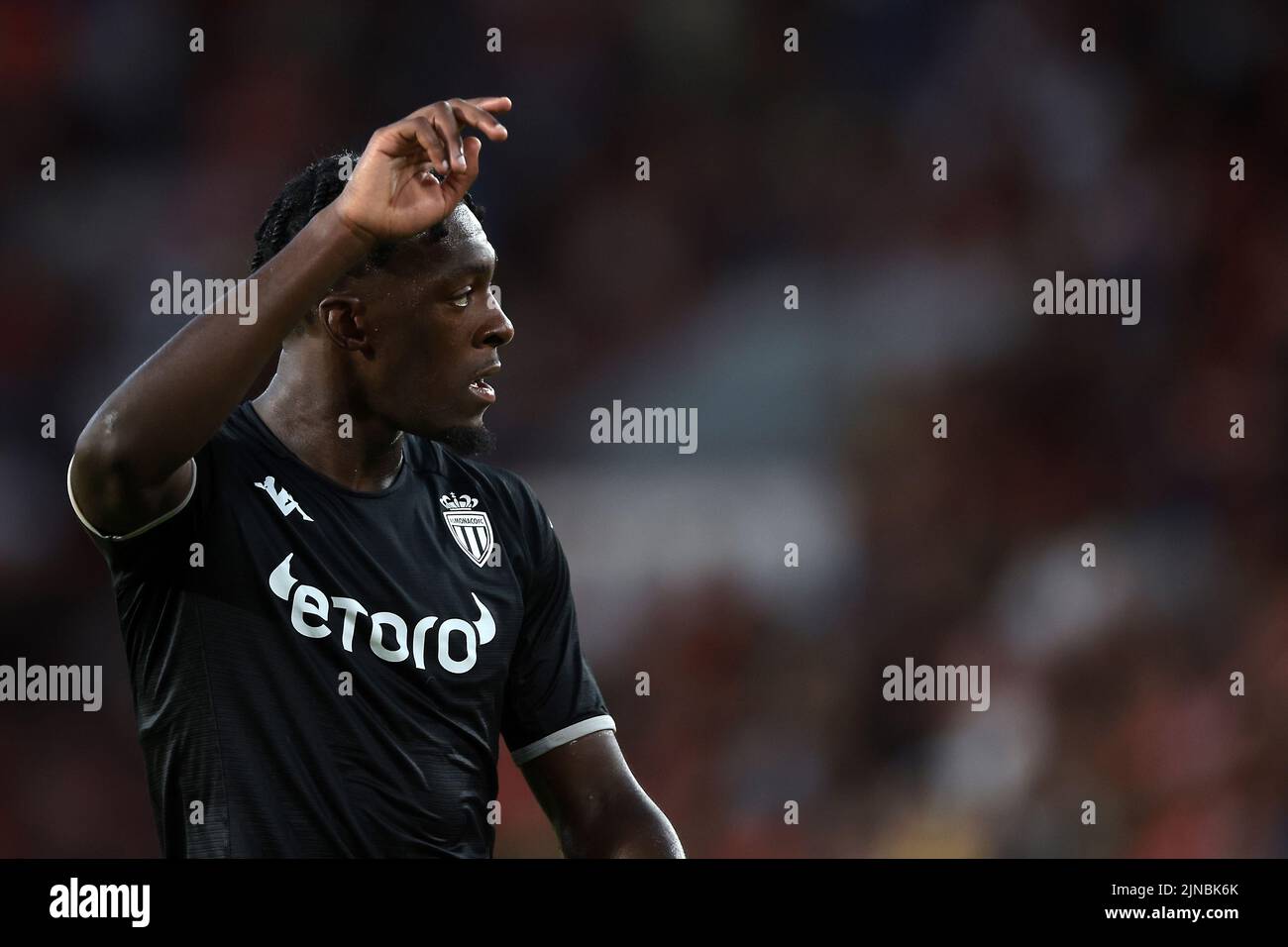 EINDHOVEN - Axel Disasi of AS Monaco during the UEFA Champions League ...