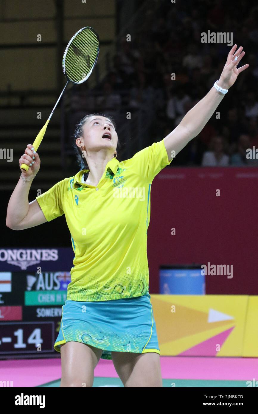 Hsuan Yu Wendy CHEN of Australia in the womens doubles - Semi-Final of ...