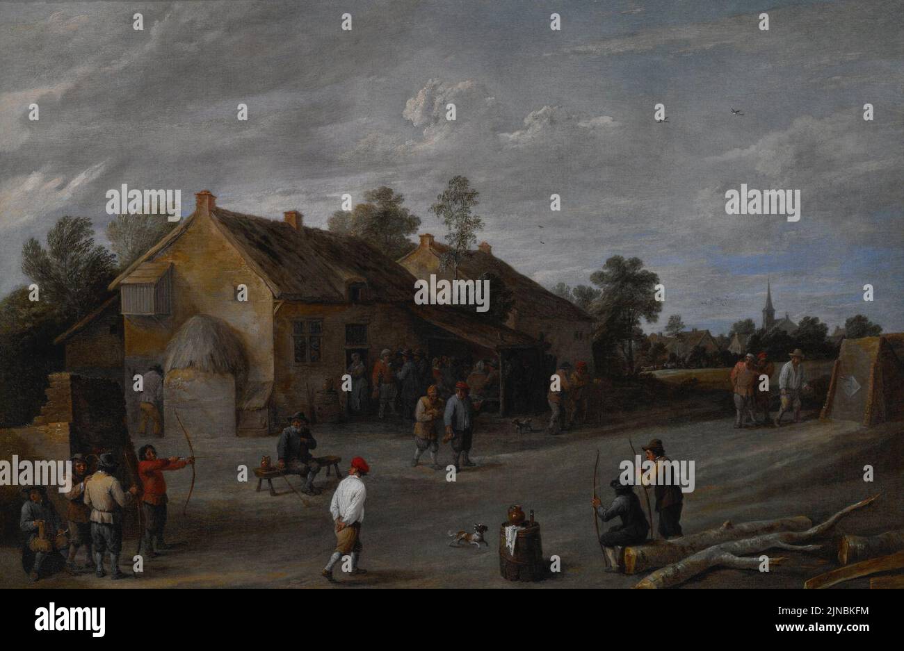 Teniers, David, Ii - The Archers Stock Photo - Alamy