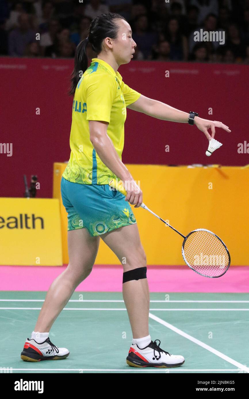 Hsuan Yu Wendy CHEN of Australia in the womens doubles - Semi-Final of ...