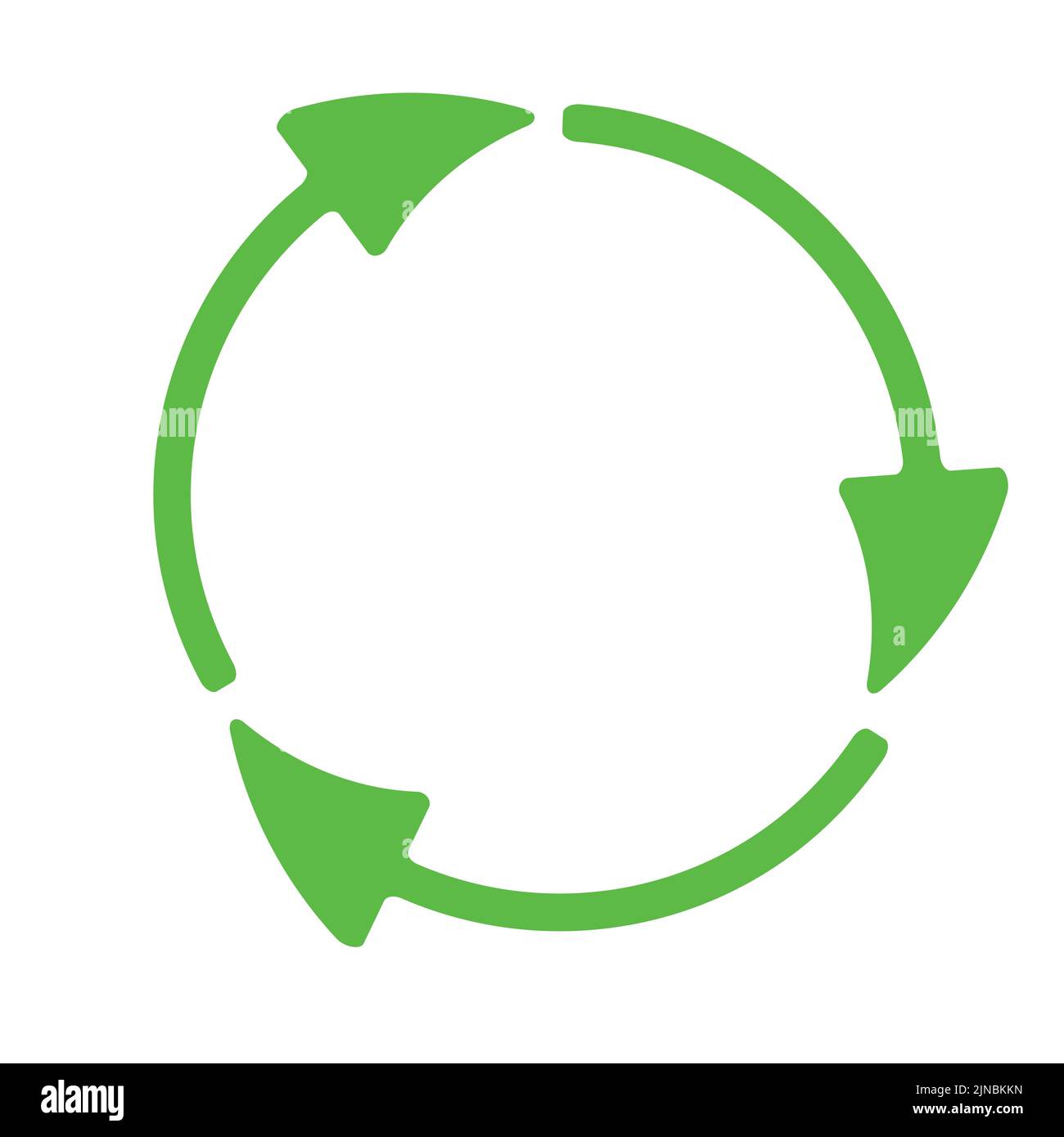 Recycle symbol sign 3 arrows icon - vector illustration Stock Vector Image & Art - Alamy