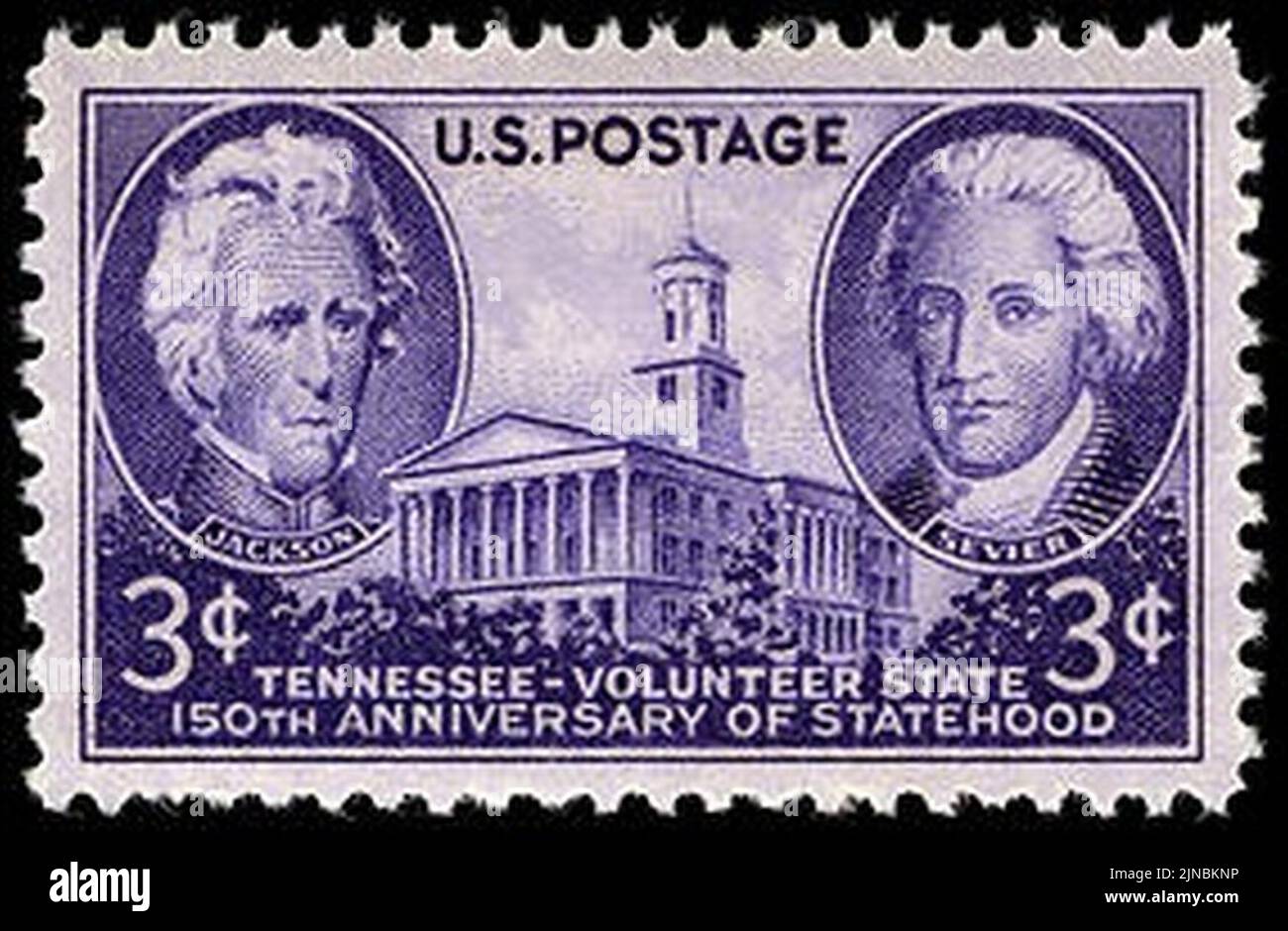 Tennessee stamp hi-res stock photography and images - Alamy