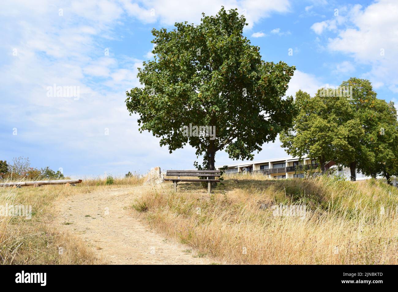 dusty path above Mittelrheintal Stock Photo - Alamy