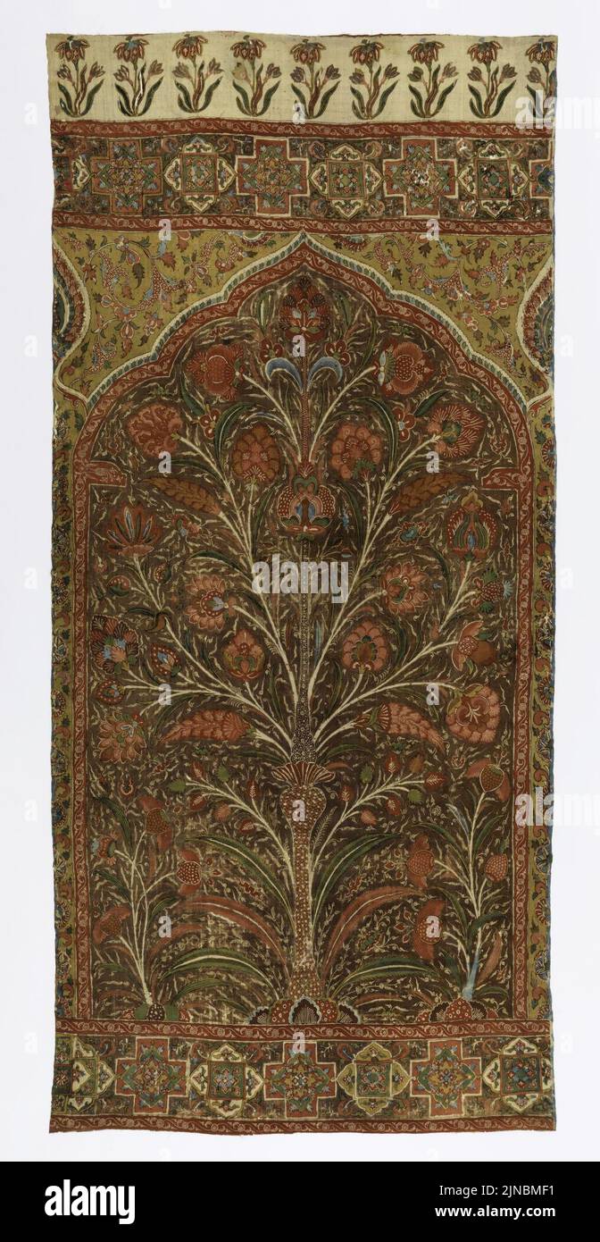 Tent Panel (India), 1650–1700 Stock Photo - Alamy