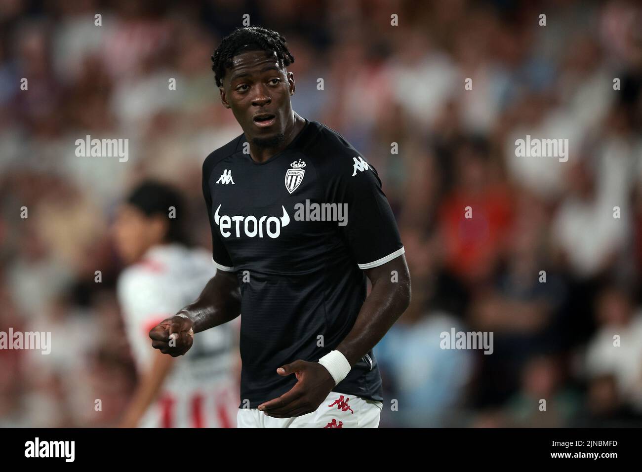 EINDHOVEN - Axel Disasi of AS Monaco during the UEFA Champions League ...