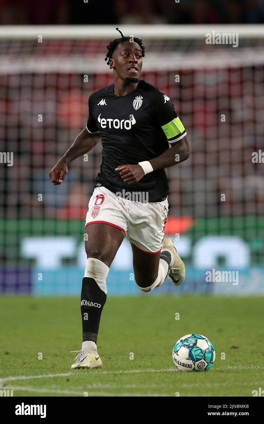 EINDHOVEN - Axel Disasi of AS Monaco during the UEFA Champions League ...