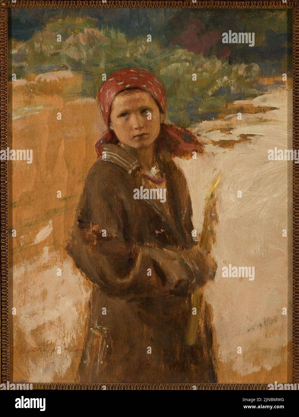 Teodor Axentowicz - For the Candlemas Stock Photo - Alamy
