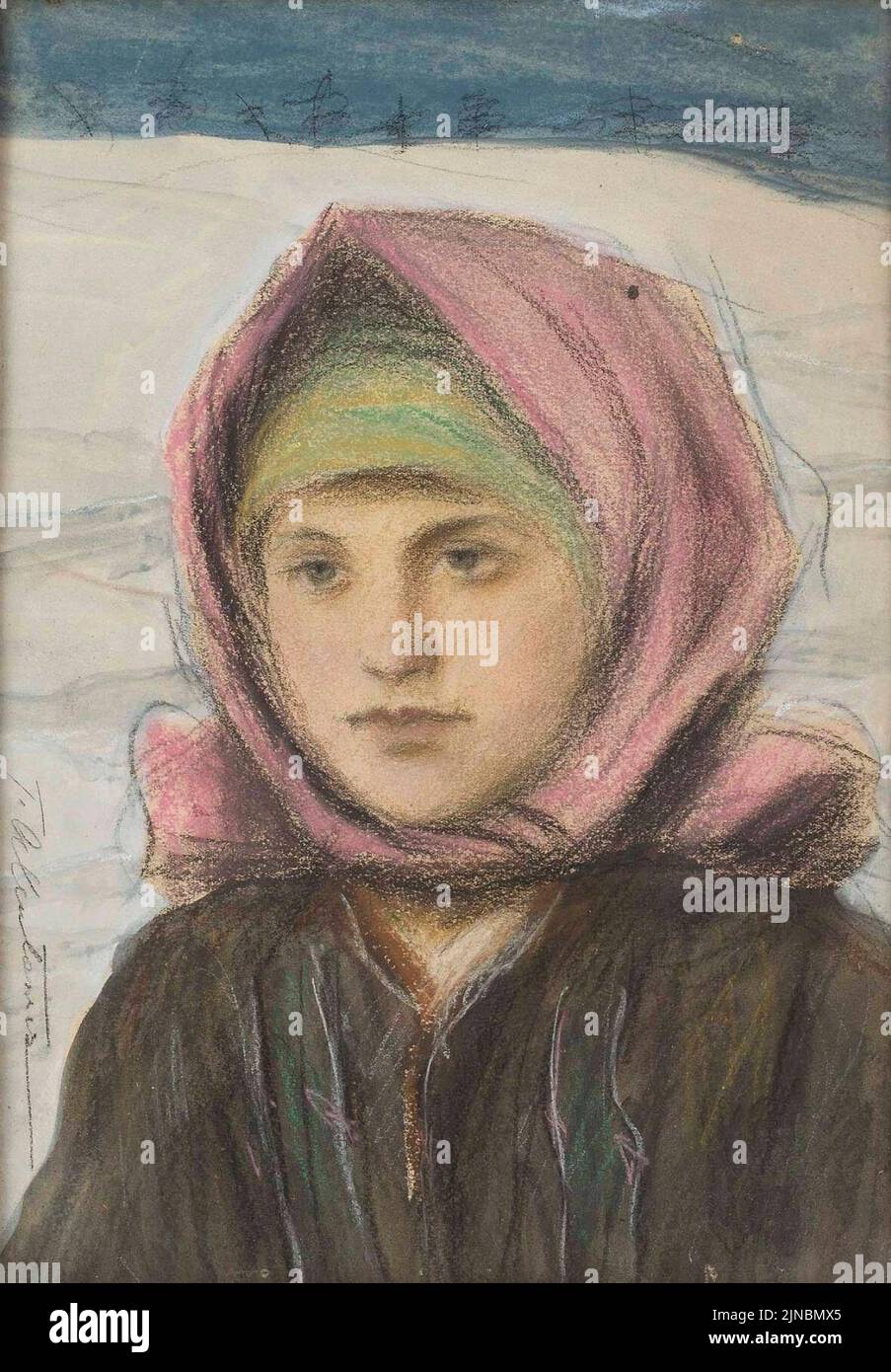 Teodor Axentowicz - Góralka Stock Photo - Alamy