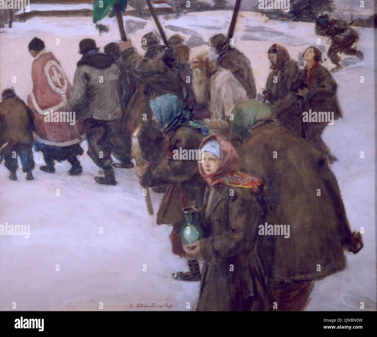 Teodor Axentowicz Swieto Jordanu 2 Stock Photo - Alamy