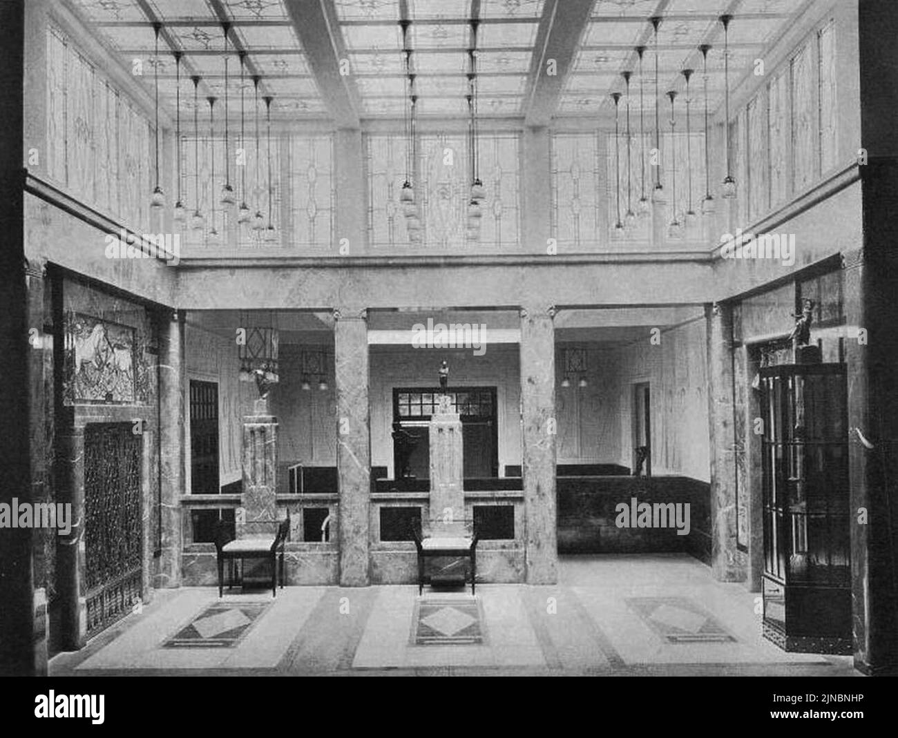 Tepidarium atrium bella época dresde Stock Photo - Alamy