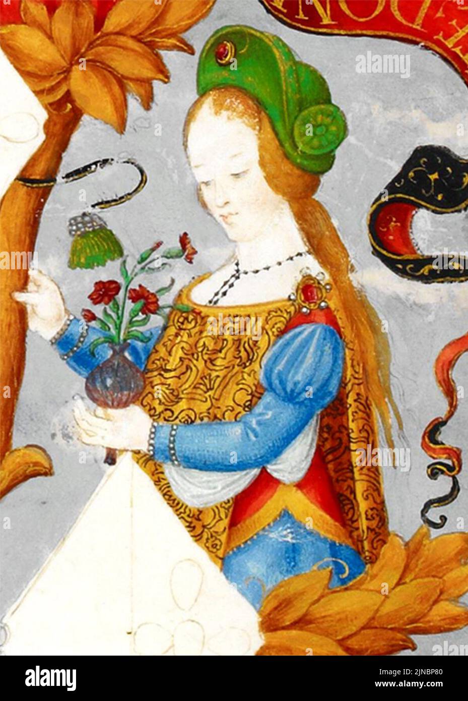 Teresa de Portugal, Condessa da Flandres Stock Photo - Alamy