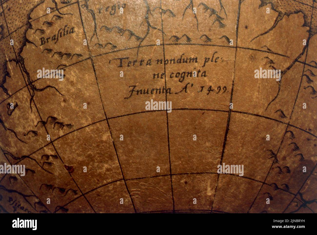 Terrestrial table globe Stock Photo - Alamy