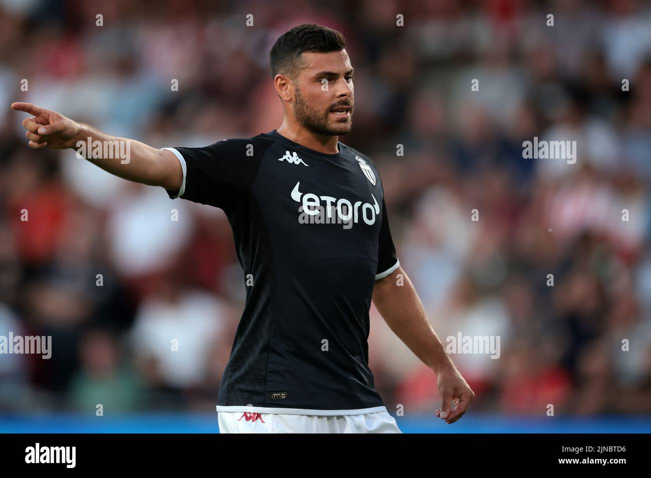 EINDHOVEN - Kevin Volland of AS Monaco during the UEFA Champions League ...