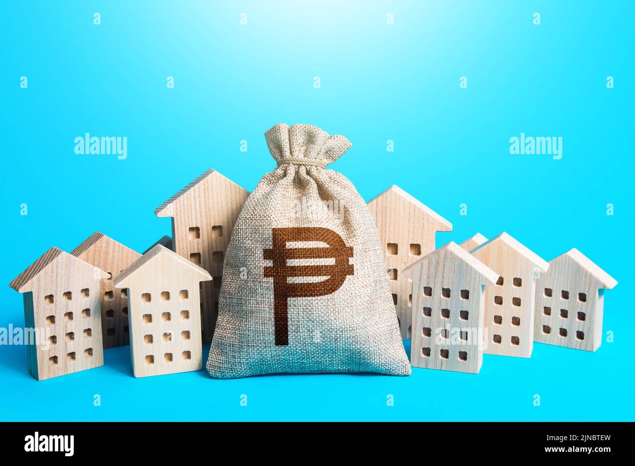 Philippine peso money bag hi-res stock photography and images - Alamy