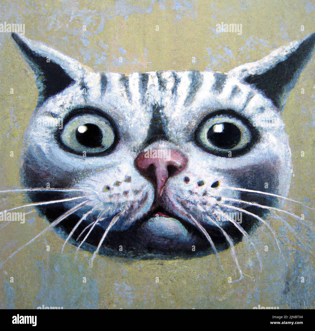 Big eyes paintings hi-res stock photography and images - Alamy