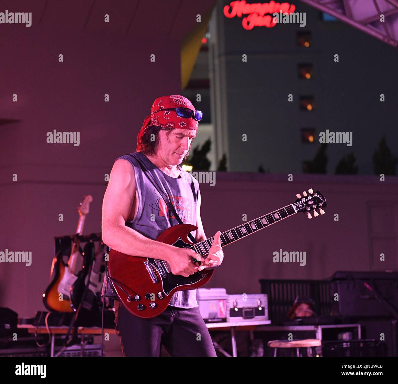 August 9, 2022, Virginia Beach, Virginia, USA: ERIC SCHENKMAN of Spin ...