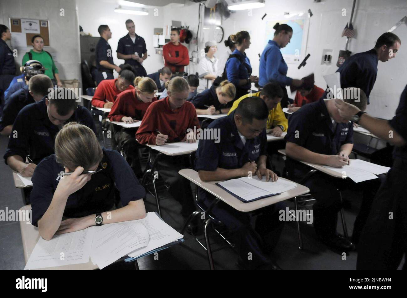 Test taking time Stock Photo - Alamy