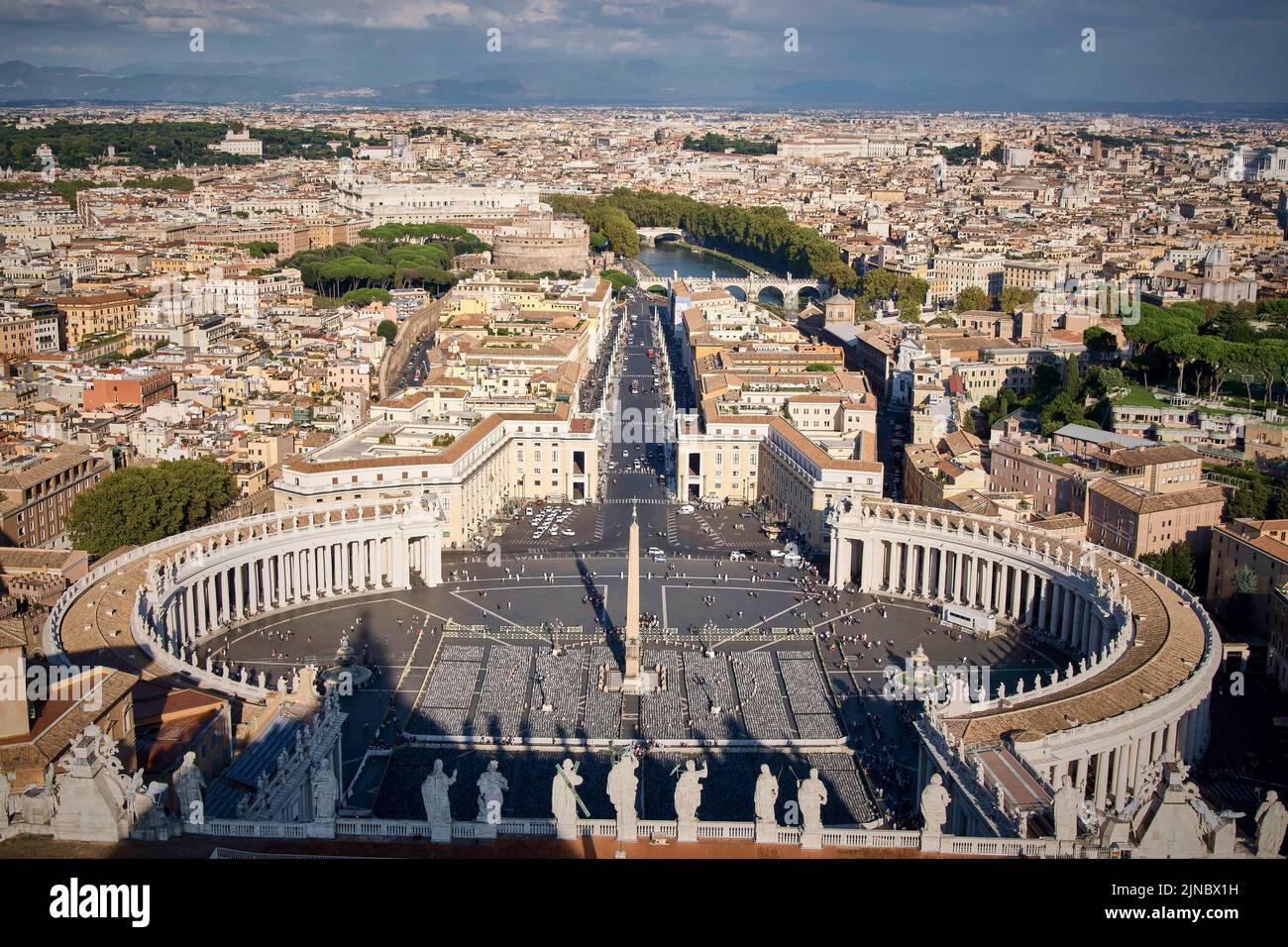 Vatican city drone aerial hi-res stock photography and images - Alamy