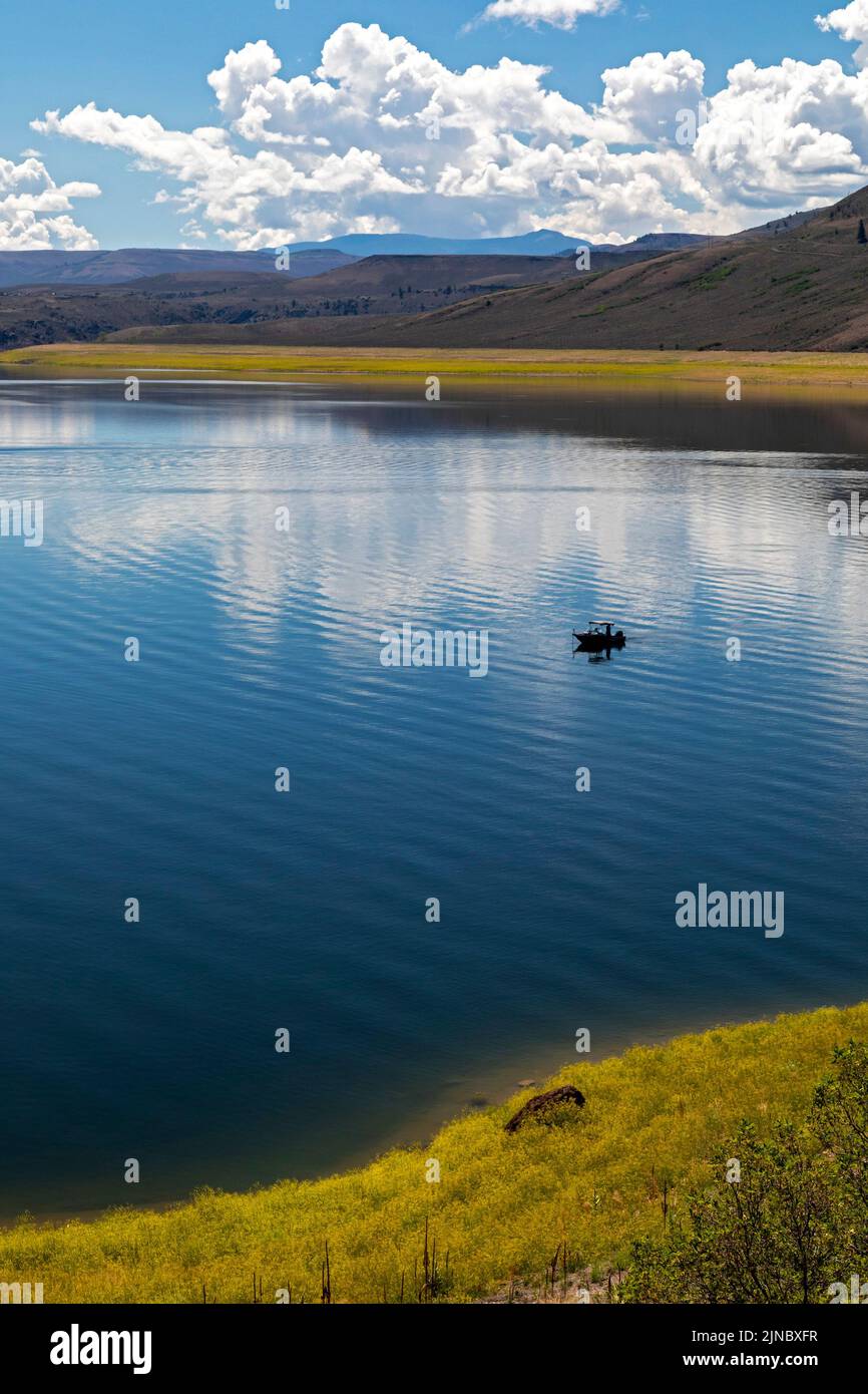 Gunnison, Colorado - Recreational boating on Blue Mesa Reservoir in ...