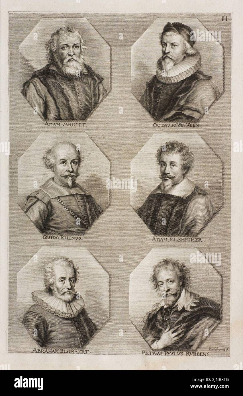 Teutsche Academie Pb-516 Stock Photo - Alamy