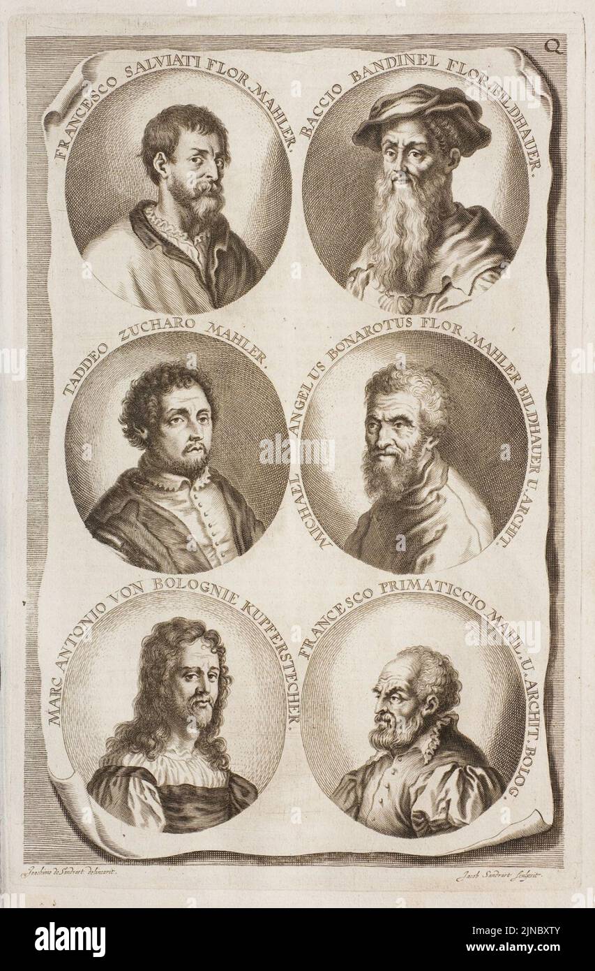 Teutsche Academie Pb-358 Stock Photo - Alamy