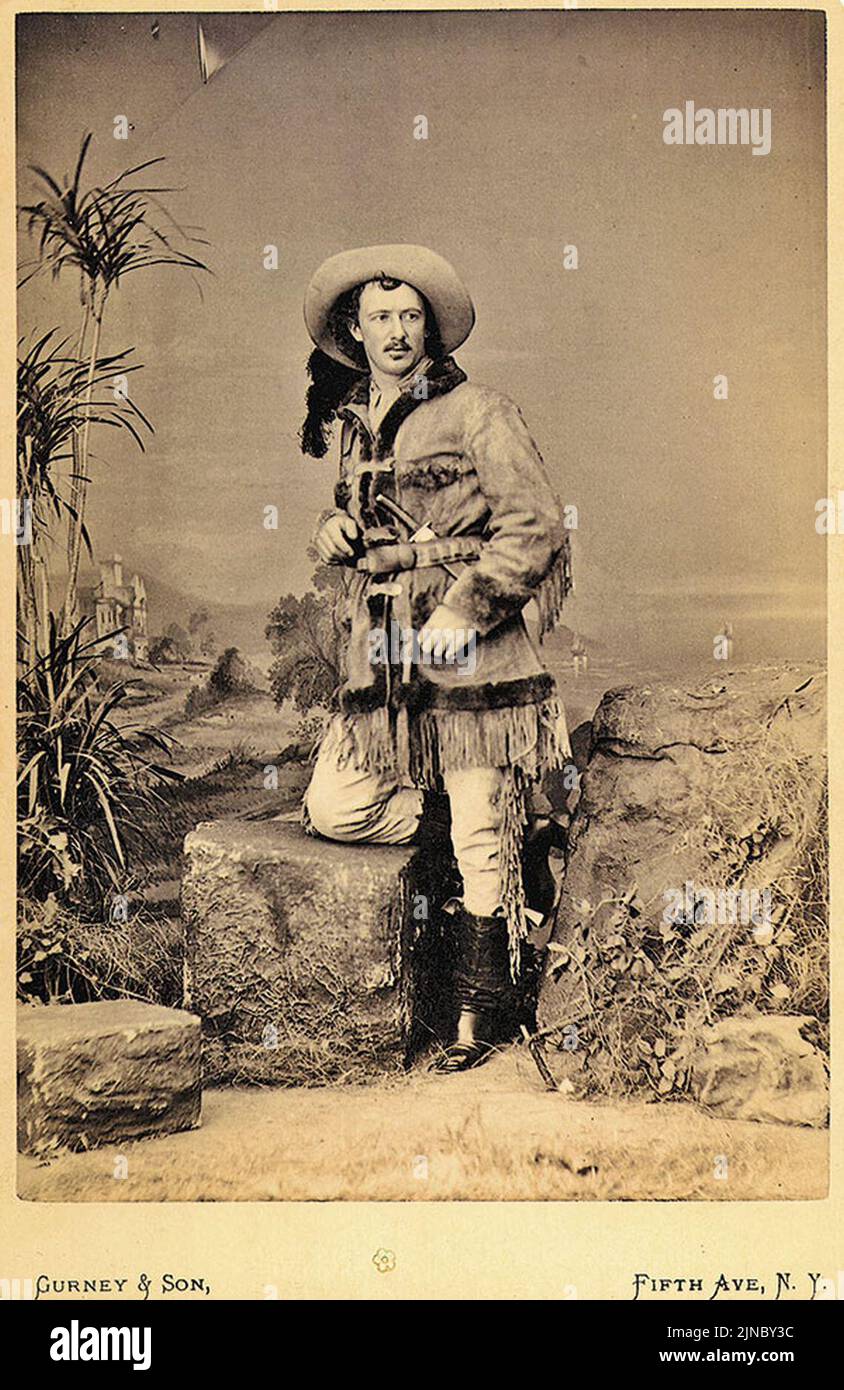 Texas Jack Omohundro - Gurney Stock Photo - Alamy