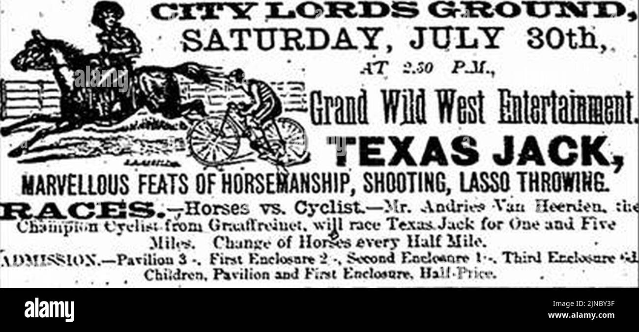 Texas jack wild west Stock Photo - Alamy