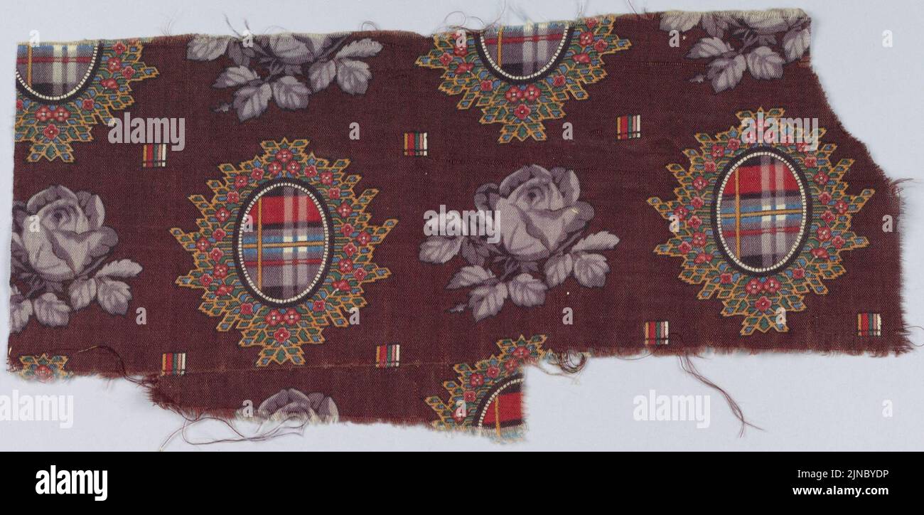 Textile (England), 19th century Stock Photo - Alamy