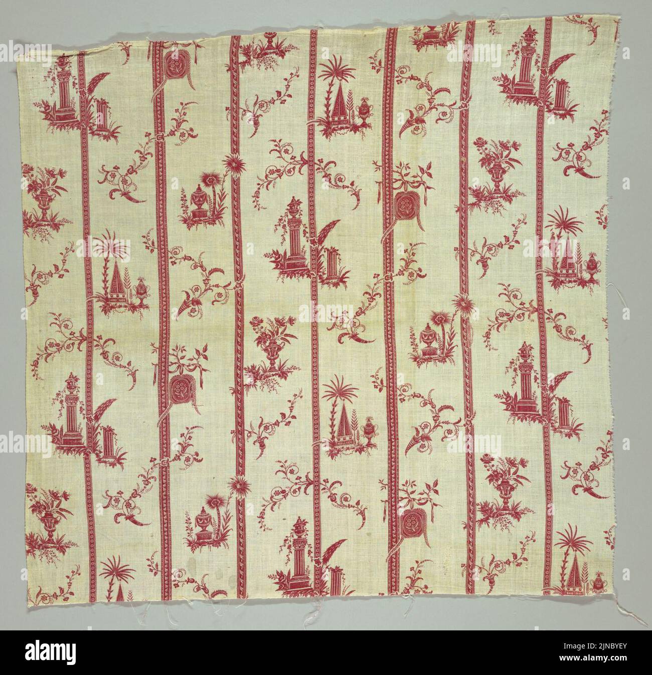 Textile (England), 1775–85 Stock Photo - Alamy