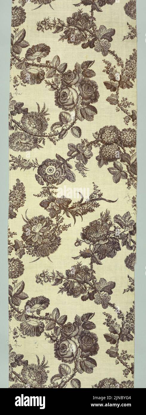 Textile (England), 1760s Stock Photo - Alamy