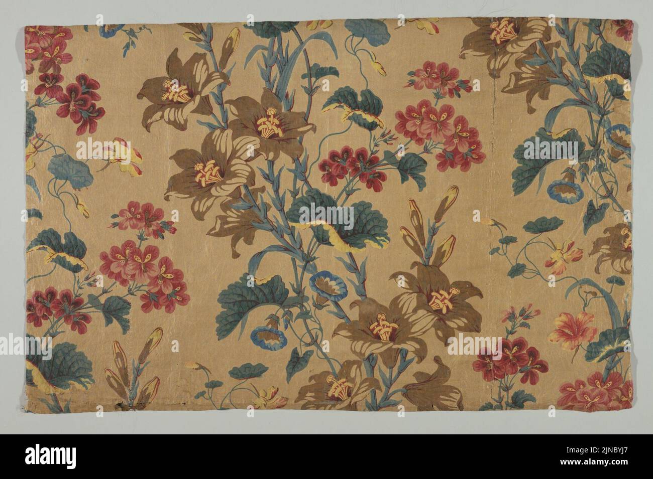 Textile (England), 1830–50 Stock Photo - Alamy