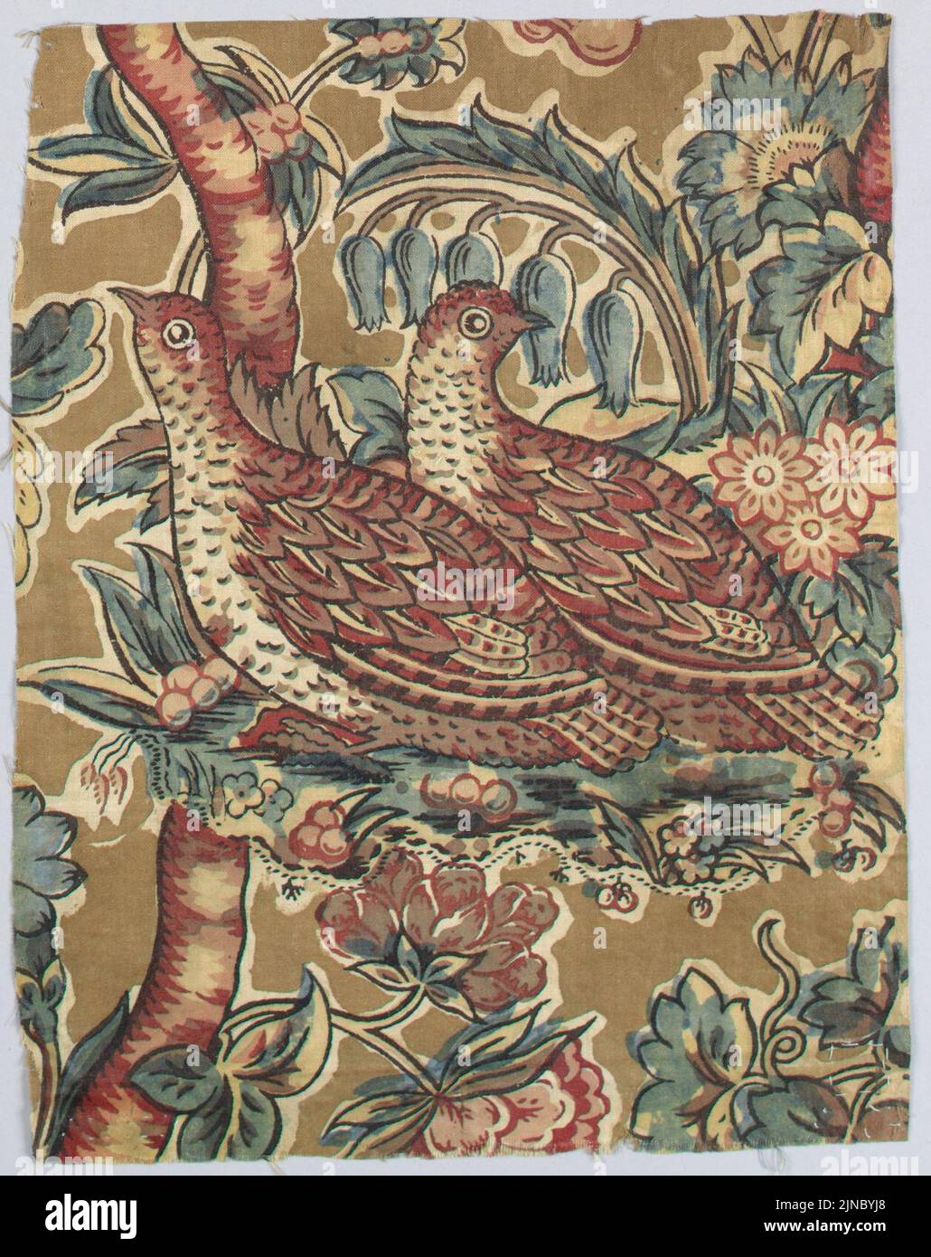 Textile (England), 1825–50 Stock Photo - Alamy