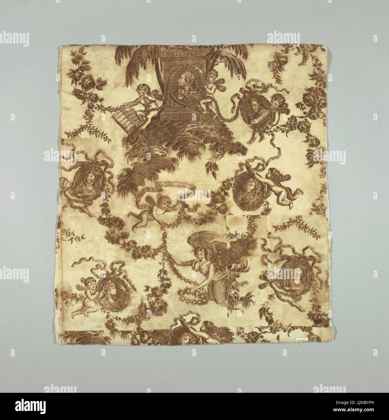 Textile (England), ca. 1785 Stock Photo - Alamy