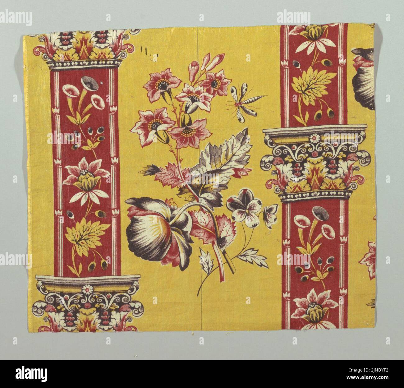 Textile (England), ca. 1830 Stock Photo - Alamy