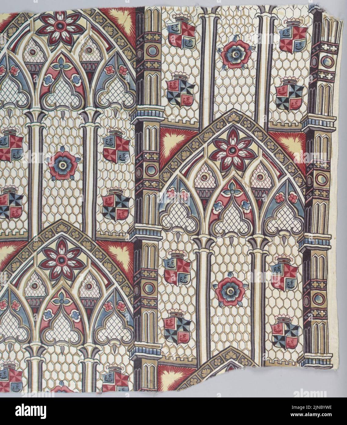 Textile (England), ca. 1838 Stock Photo - Alamy