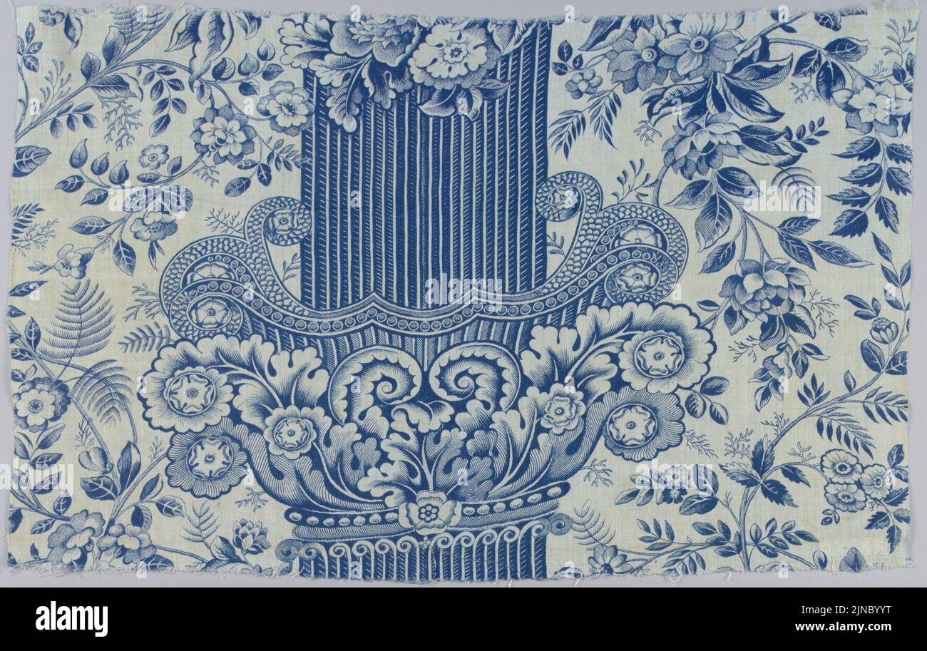 Textile (England), early 19th century Stock Photo - Alamy
