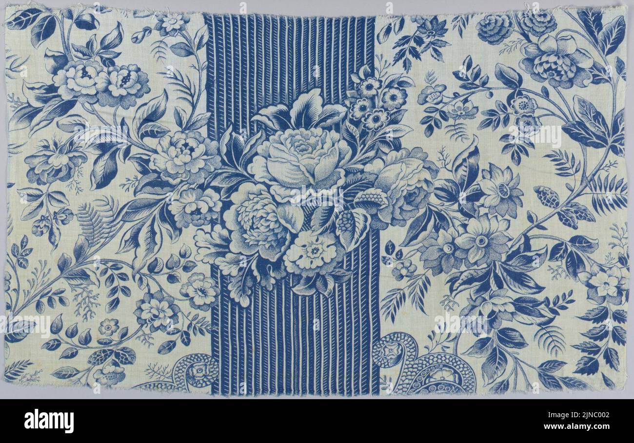 Textile (England), early 19th century Stock Photo - Alamy