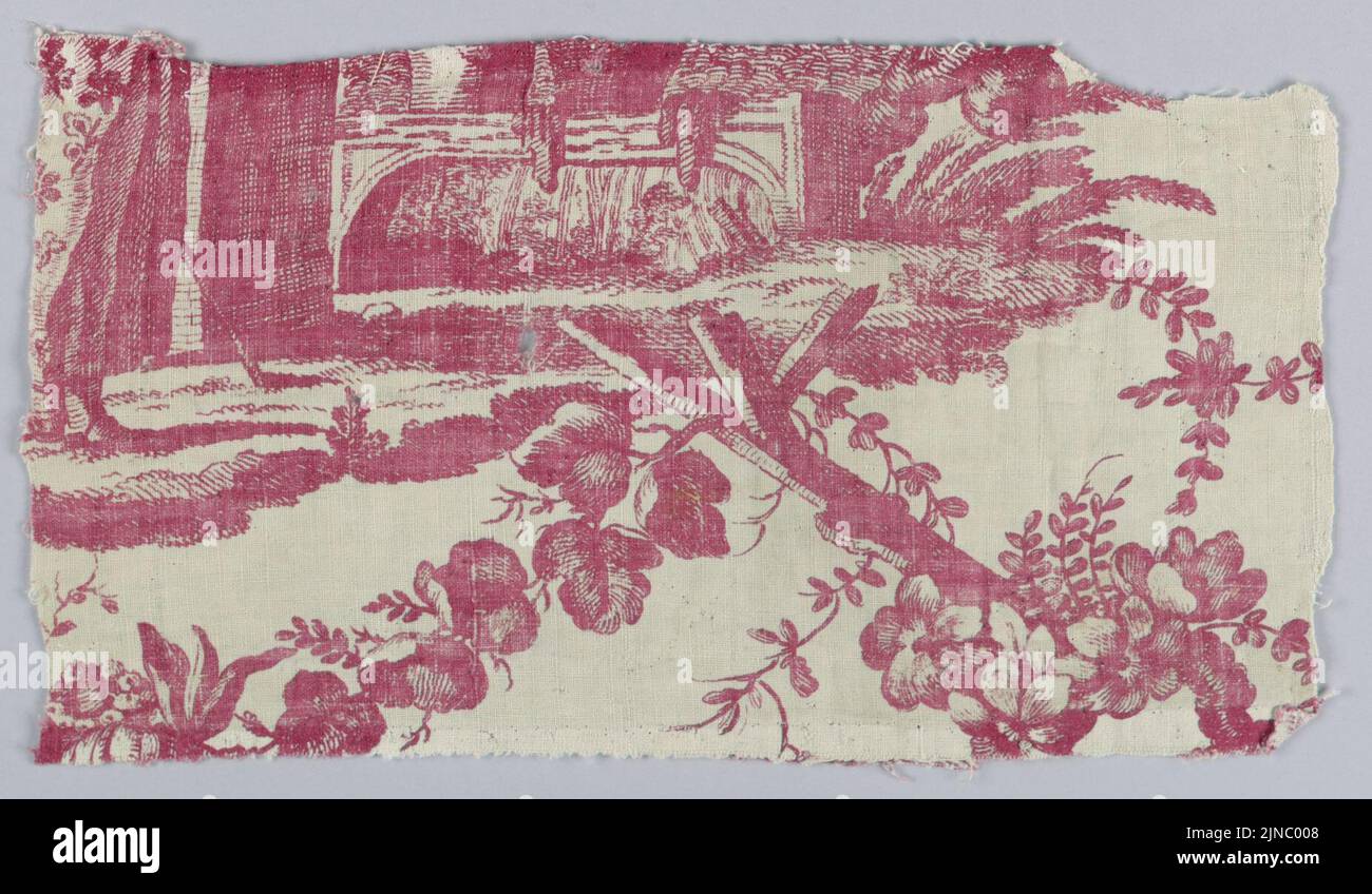 Textile (England), late 18th century Stock Photo - Alamy