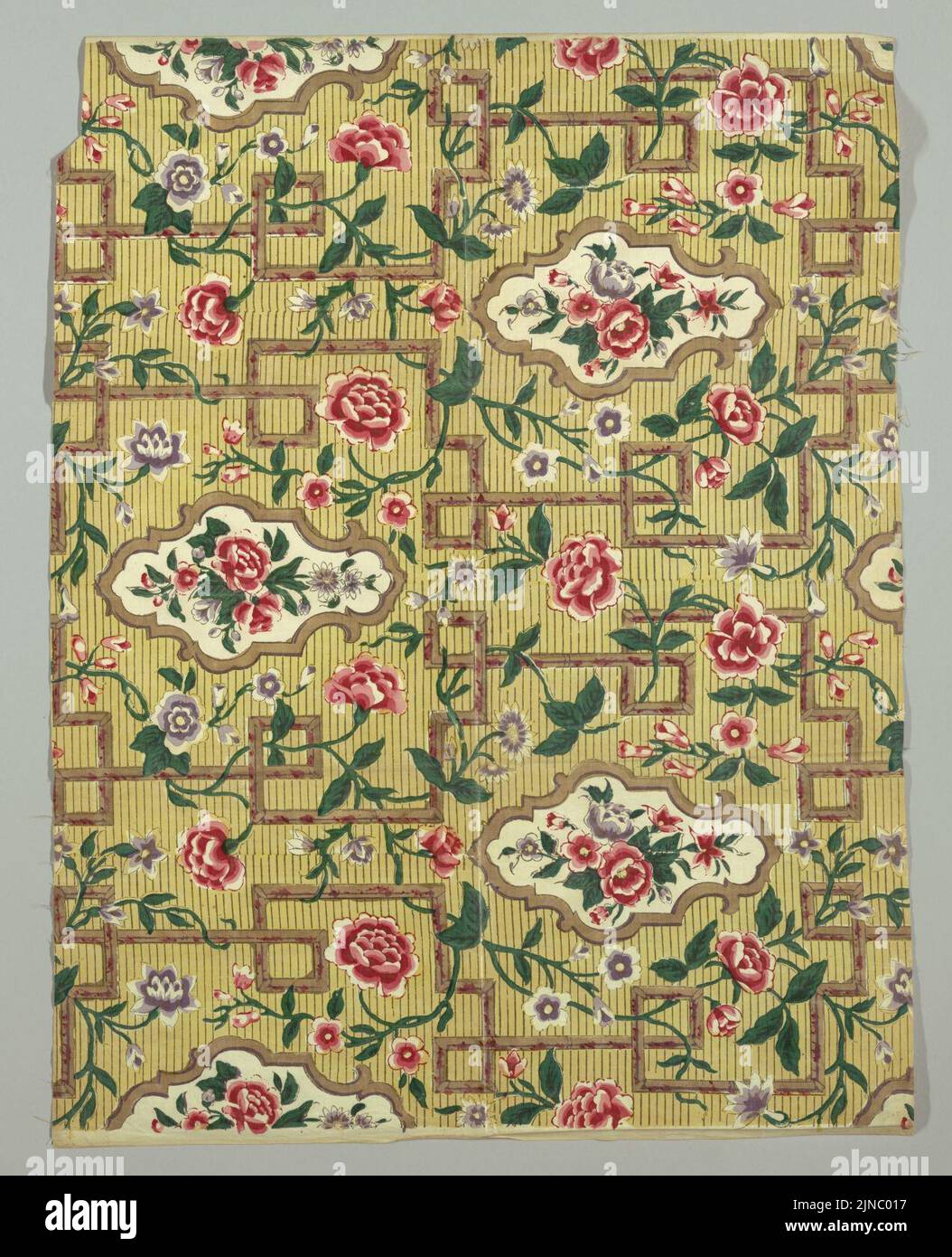 Textile (England), late 19th century Stock Photo - Alamy